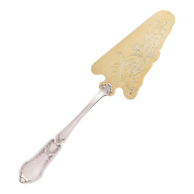 Antique French Sterling Silver Pastry Server, Pie, Cake | Chairish