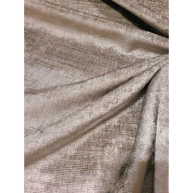 Designers Guild "Kintore" Flax Silver Slubbed Chenille- 7 Yards | Chairish