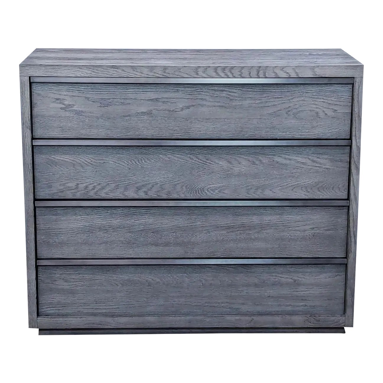 Restoration Hardware Bezier 4-Drawer Dresser | Chairish