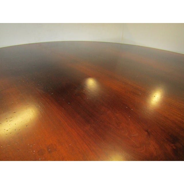 Traditional Solid Wood 70 Inch Round Dining Table | Chairish