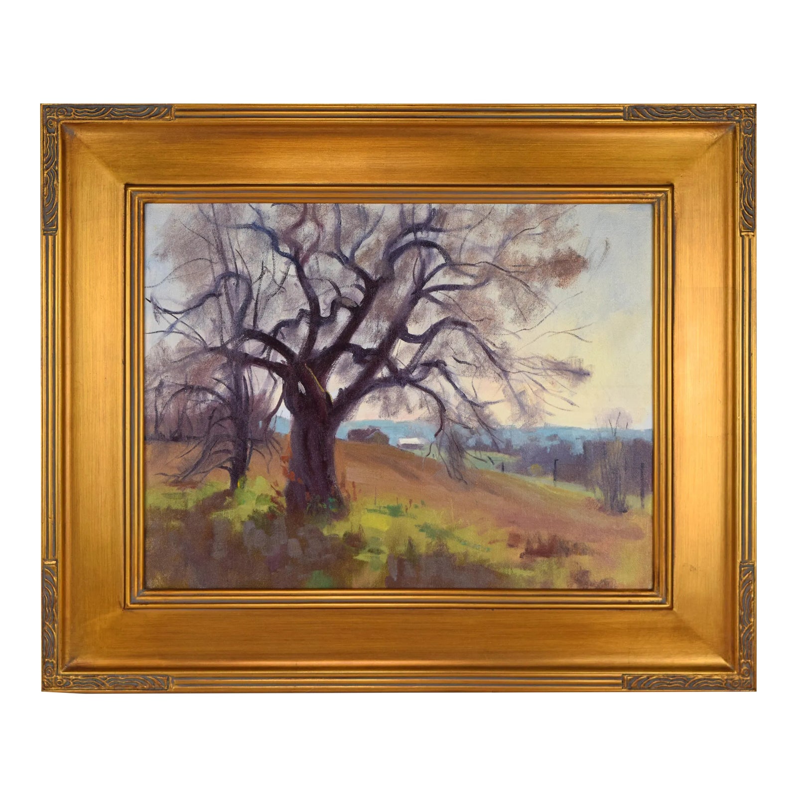Vintage American Impressionist Landscape Painting by Harry Barton ...