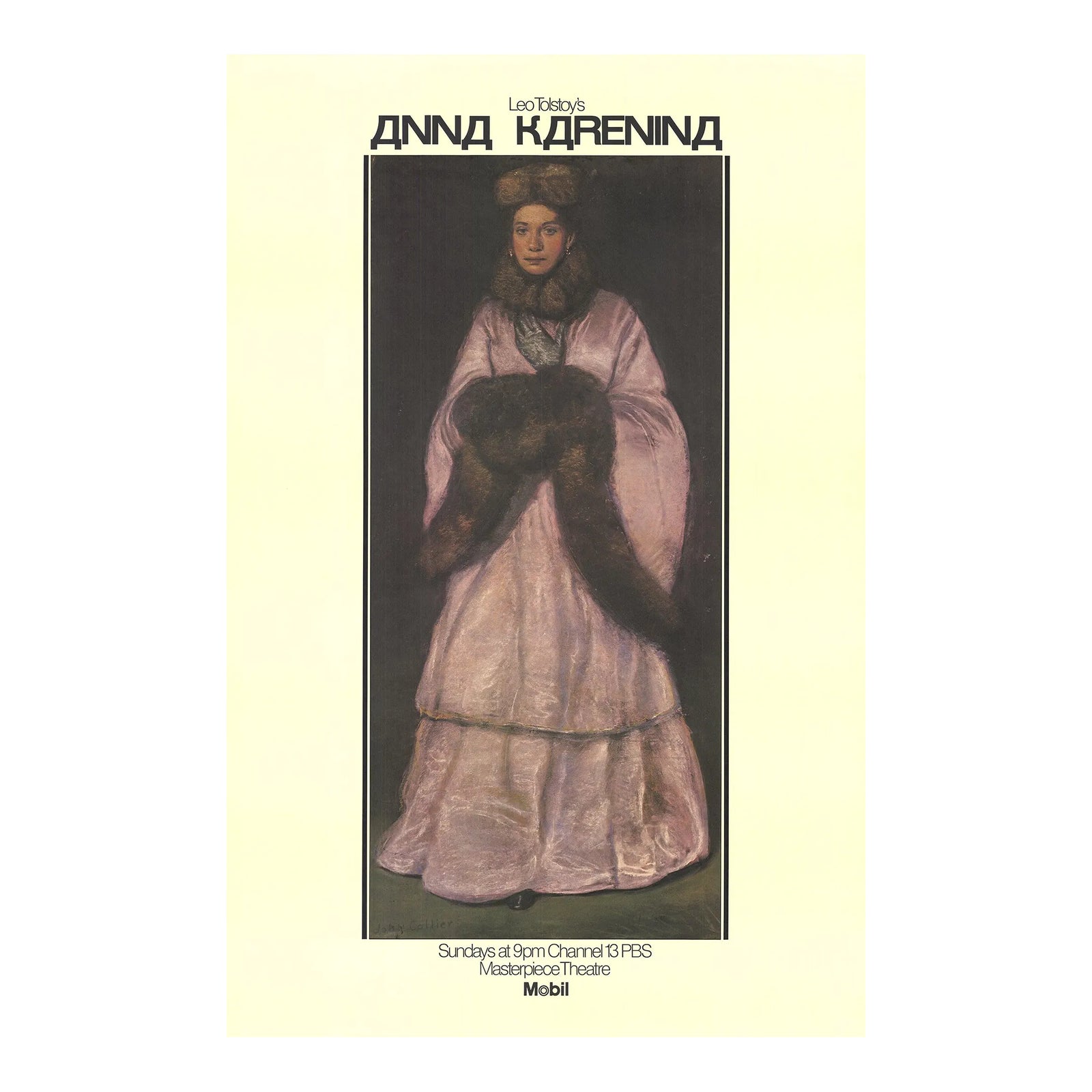 1980 Josh Collier 'Anna Karenina' Contemporary Offset Lithograph | Chairish