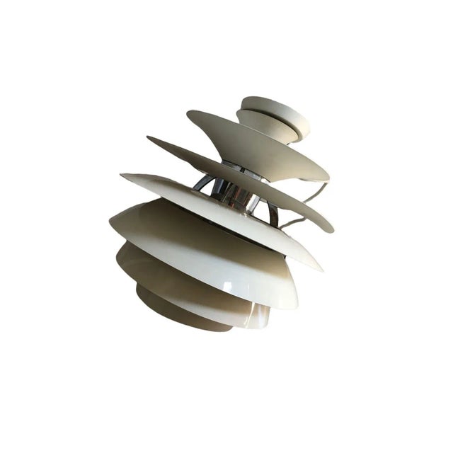 Vintage Mid 20th Century Authentic Louis Poulsen Lighting Snowball ...