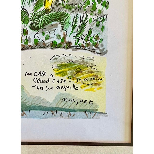 Caribbean Alexandre Minguet (1937-1996) Signed Lithographs -- Set of 3 ...