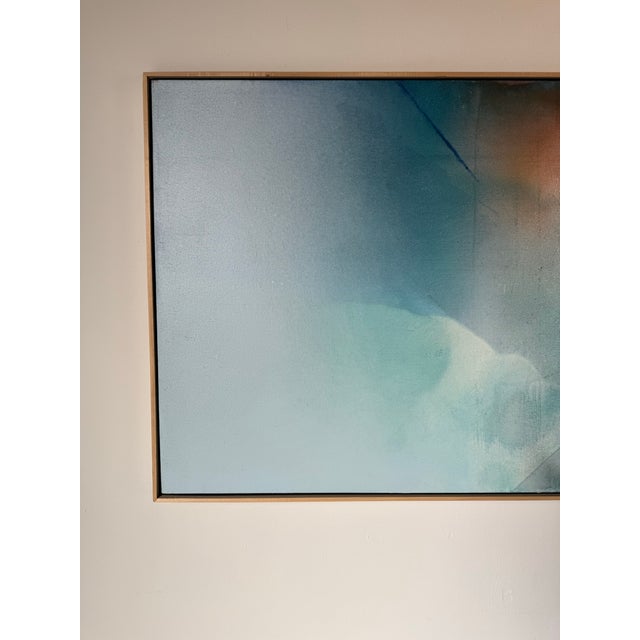 Richard Saba " Memories Garden " Acrylic on Canvas Painting | Chairish