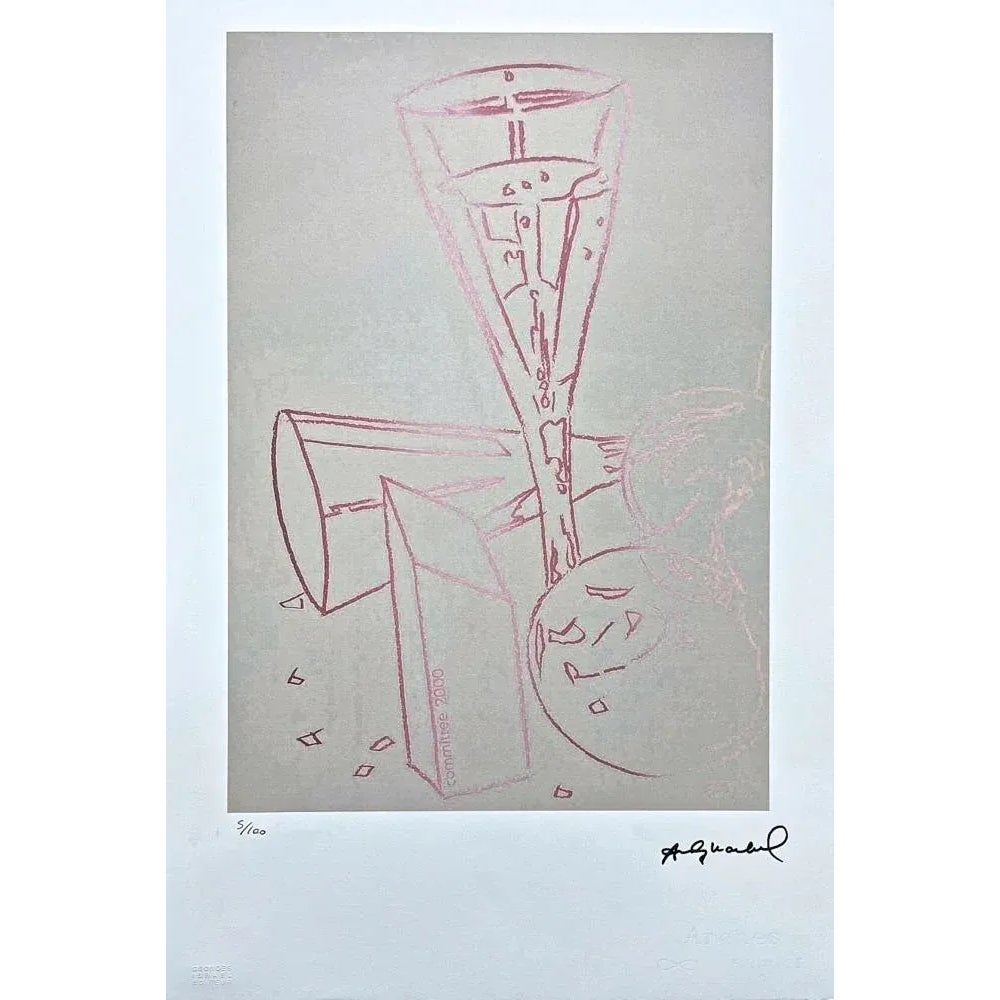 After Andy Warhol, Committee Drawing, 1980s, Lithograph | Chairish