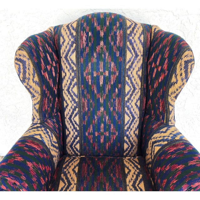 Bob Timberlake Wingback Chair Lodge Cabin Rustic Oversized | Chairish