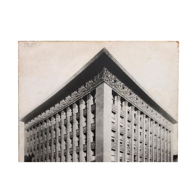 1930s Format Moma Exhibited Photograph of Louis Sullivan's Wainwright ...
