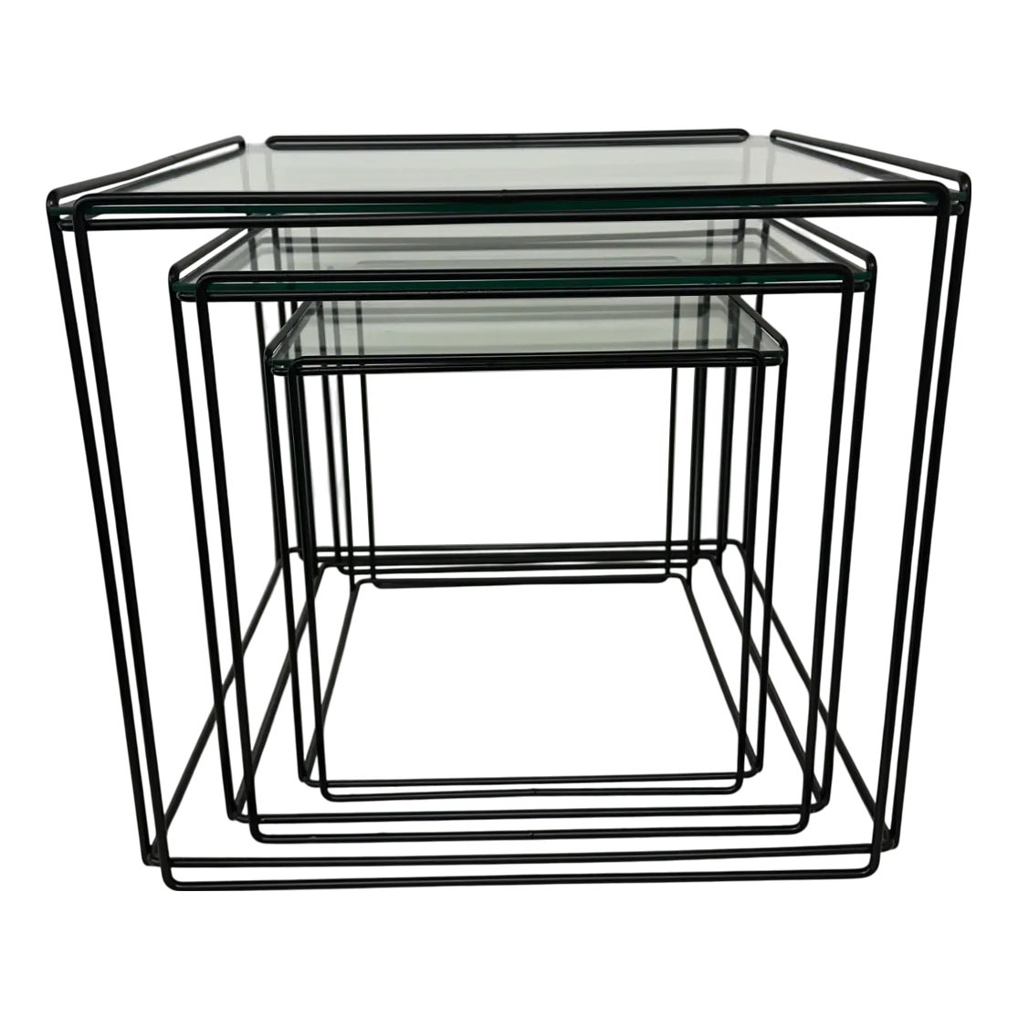 Isocele Nesting Tables by Max Sauze, 1970s, Set of 3 | Chairish
