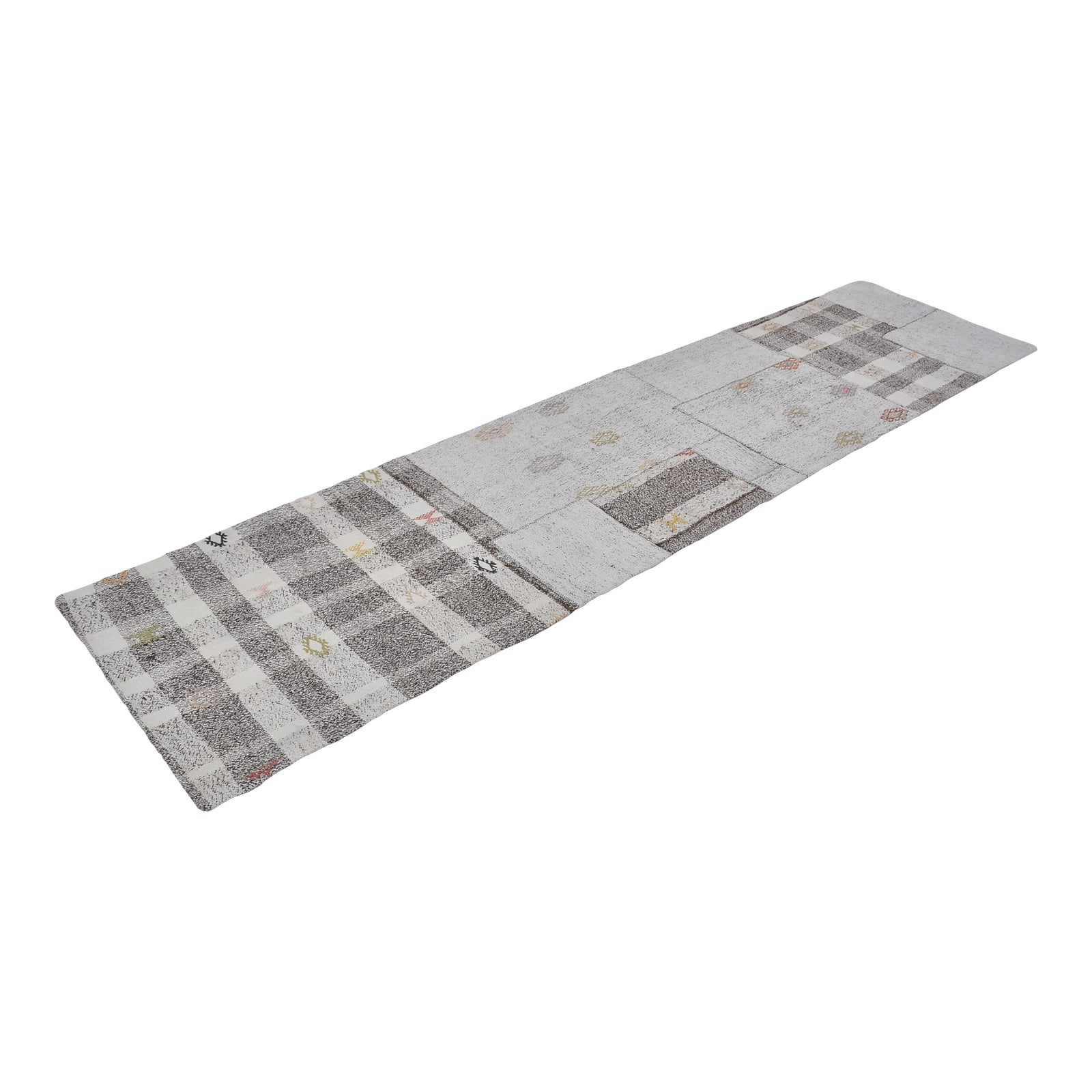 1950s Organic Turkish Kitchen Decor Rug | Chairish