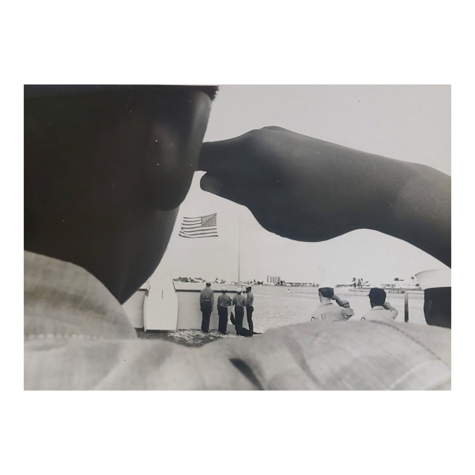 1970 Navy Sea Cadet Sailors Black and White Photograph | Chairish