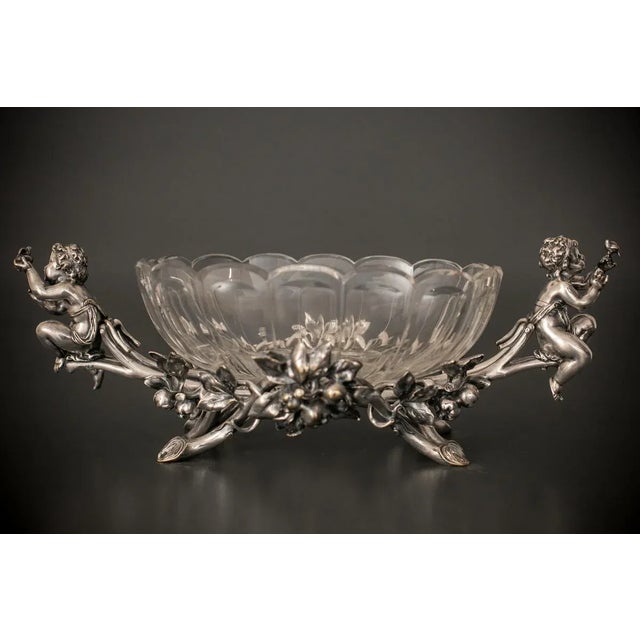 Antique Silver Plated Fruit Bowl | Chairish