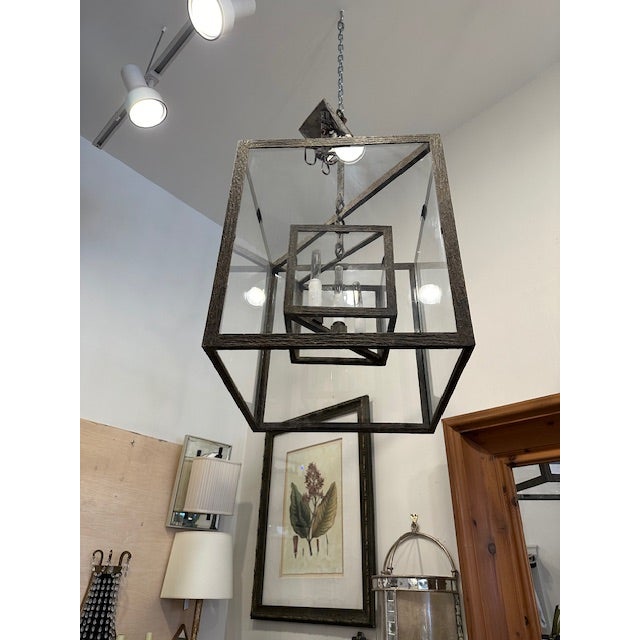 Formations Cubic Lantern | Chairish