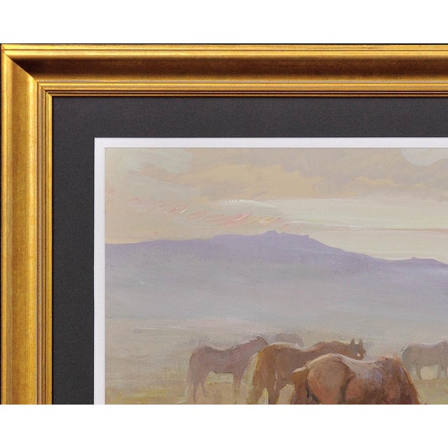 Charles Walter Simpson 1885 - 1971. English. Dartmoor Ponies. Oil on ...