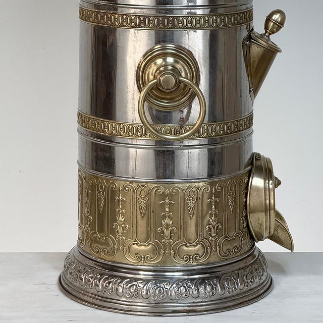 19th Century French Fancy Coffee Bean Dispenser | Chairish