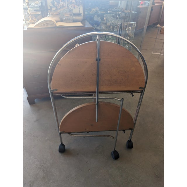 Foldable Serving Cart From Bremshey, 1970s | Chairish