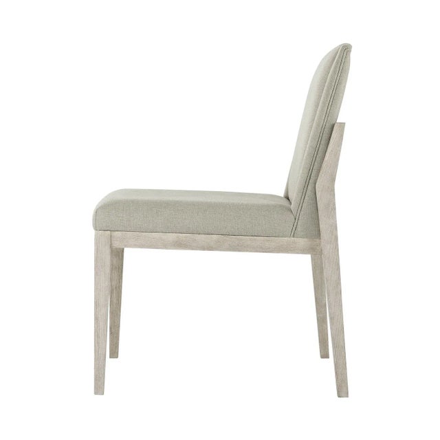 Modern Beech Dining Chairs - a Pair | Chairish