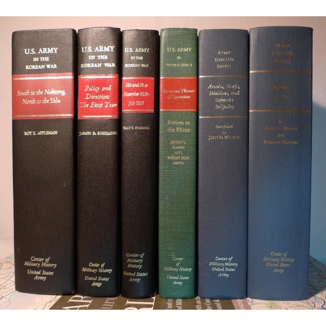 Late 20th Century Illustrated Books, Center of Military History U S ...