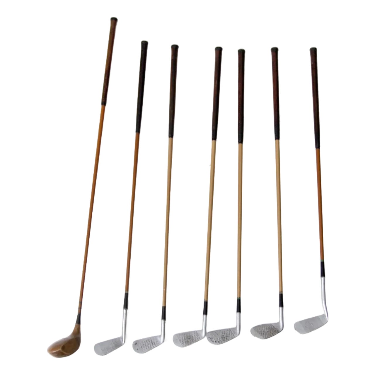 Vintage Spalding Golf Club Set - Robert T Jones Jr. Models | Chairish