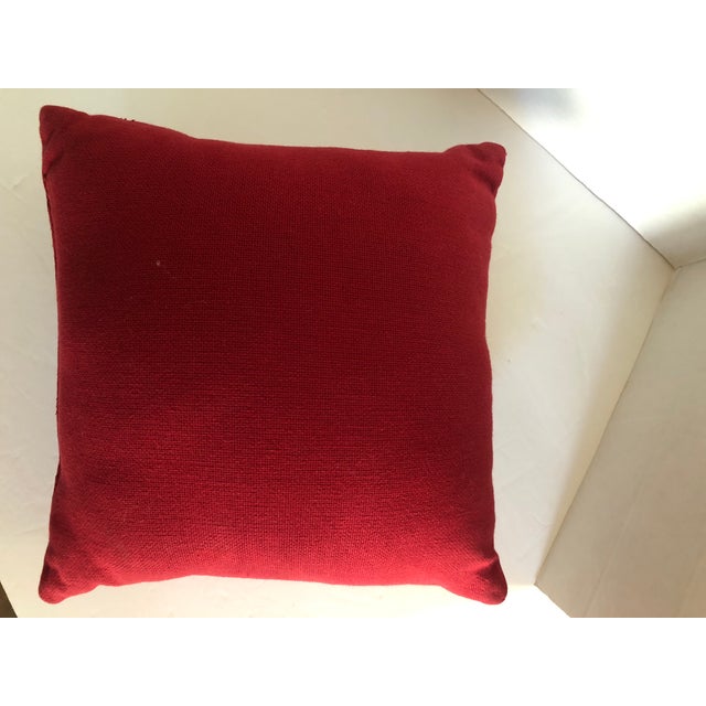 Vintage Red Coral Small Throw Pillow | Chairish