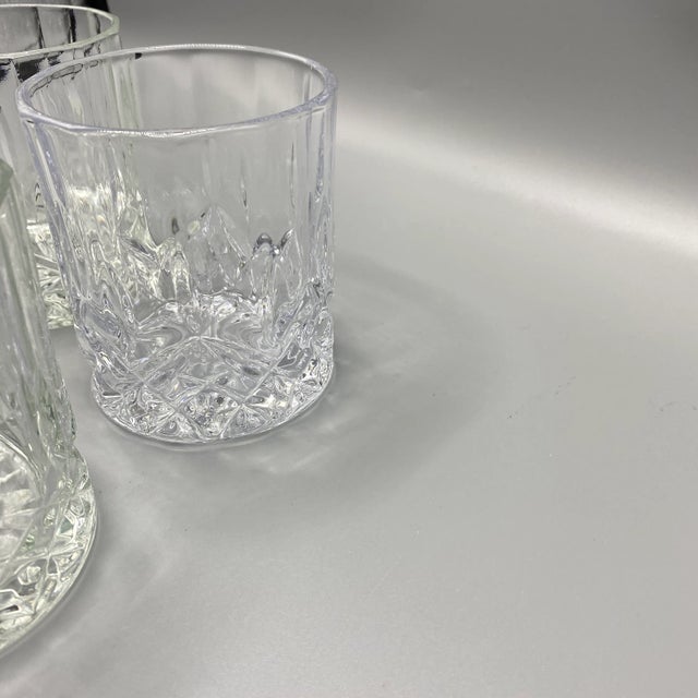Italian Royal Crystal Rock Opera Lowball Glasses Set Of 4 Chairish