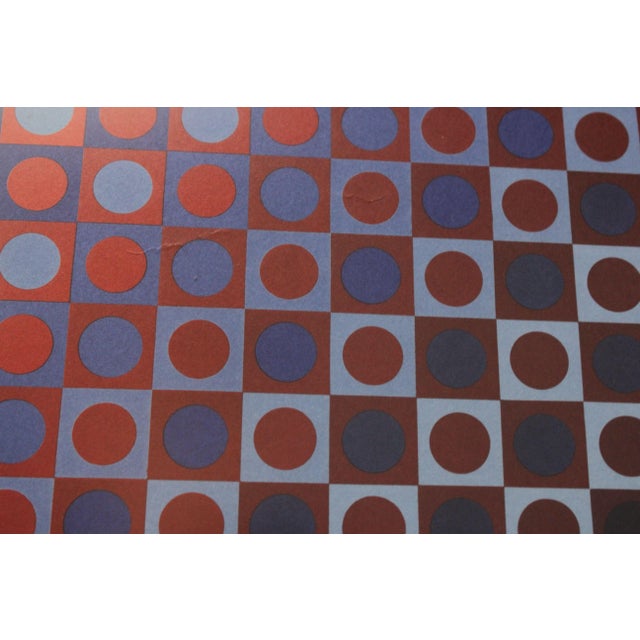 Victor Vasarely "Boglar" Op Art Lithograph | Chairish