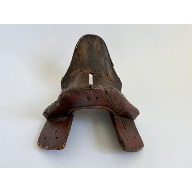 1900s Tibetan Primitive Horse Saddle | Chairish
