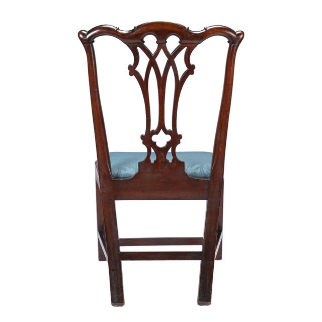 Philadelphia Chippendale Mahogany Slip Seat Side Chair by Thomas Tuft ...