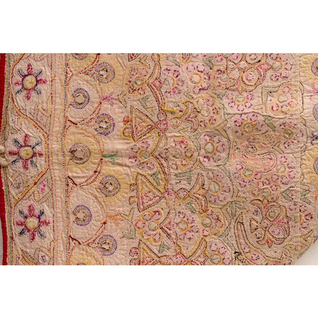 Vintage Ceremonial Indian Sindhi Tapestry | Chairish