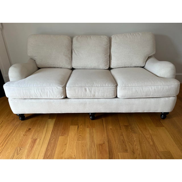 Huntington House English Roll Arm Sofa | Chairish