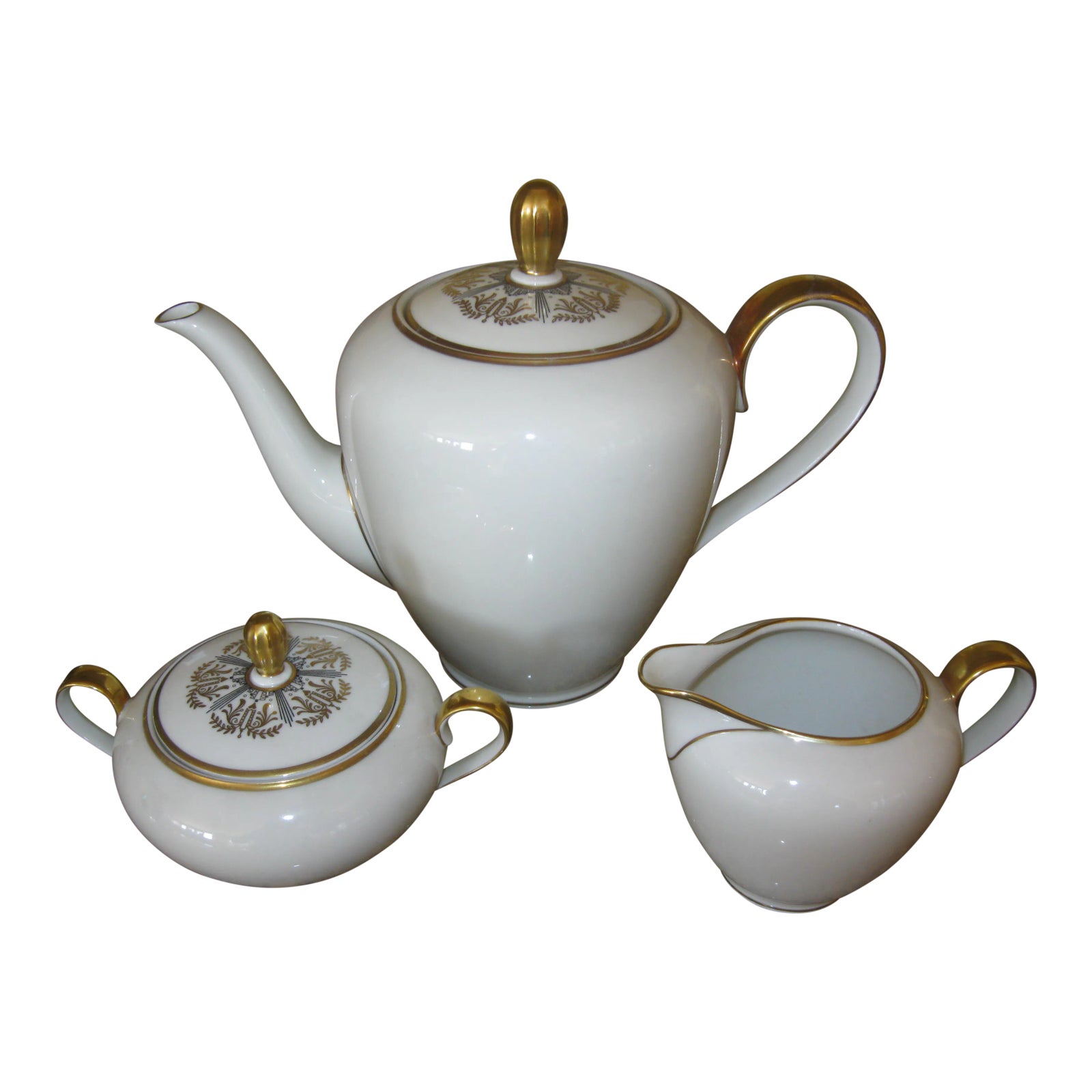 Hutschenreuther Selb Luxury Teaset Bavaria Germany 5 Pieces (Including ...