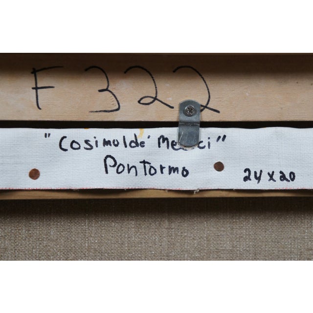 Portrait of Halberdier Cosimo De Medici Soldier Oil Painting After ...