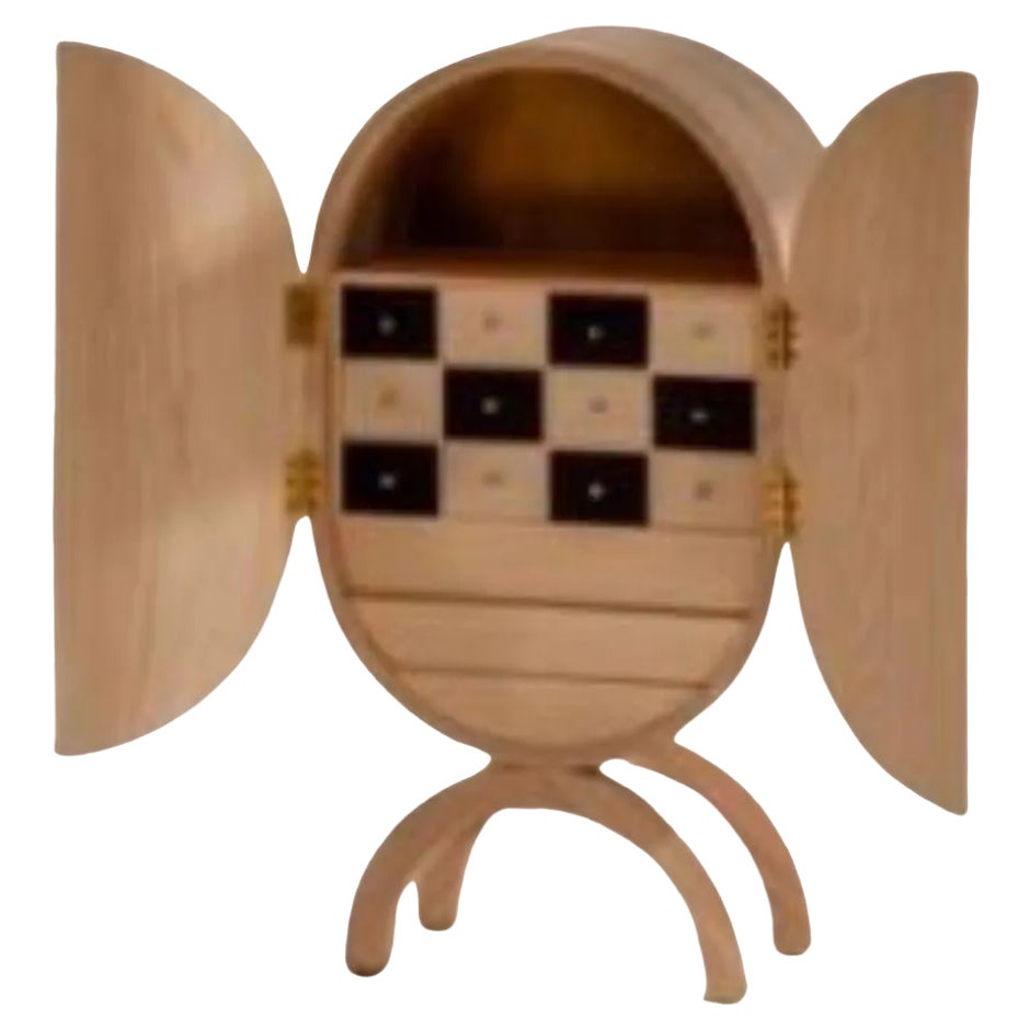 Square Drop Little Cabinet by Nów | Chairish