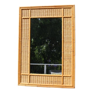 Vintage & Used Bamboo Wall Mirrors | Chairish
