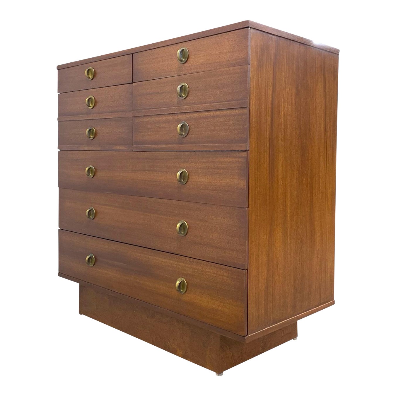 1960s Vintage Mahogany Highboy | Chairish