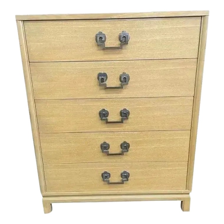 1950s Chinoiserie Highboy Dresser by Landstrom Furniture | Chairish