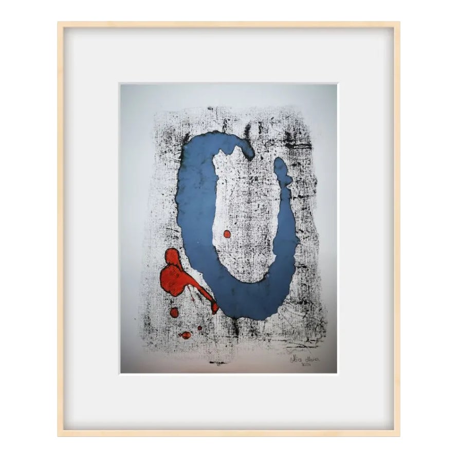 Alice Maier, Origine(s) No.4, 2024, Acrylic on Paper | Chairish