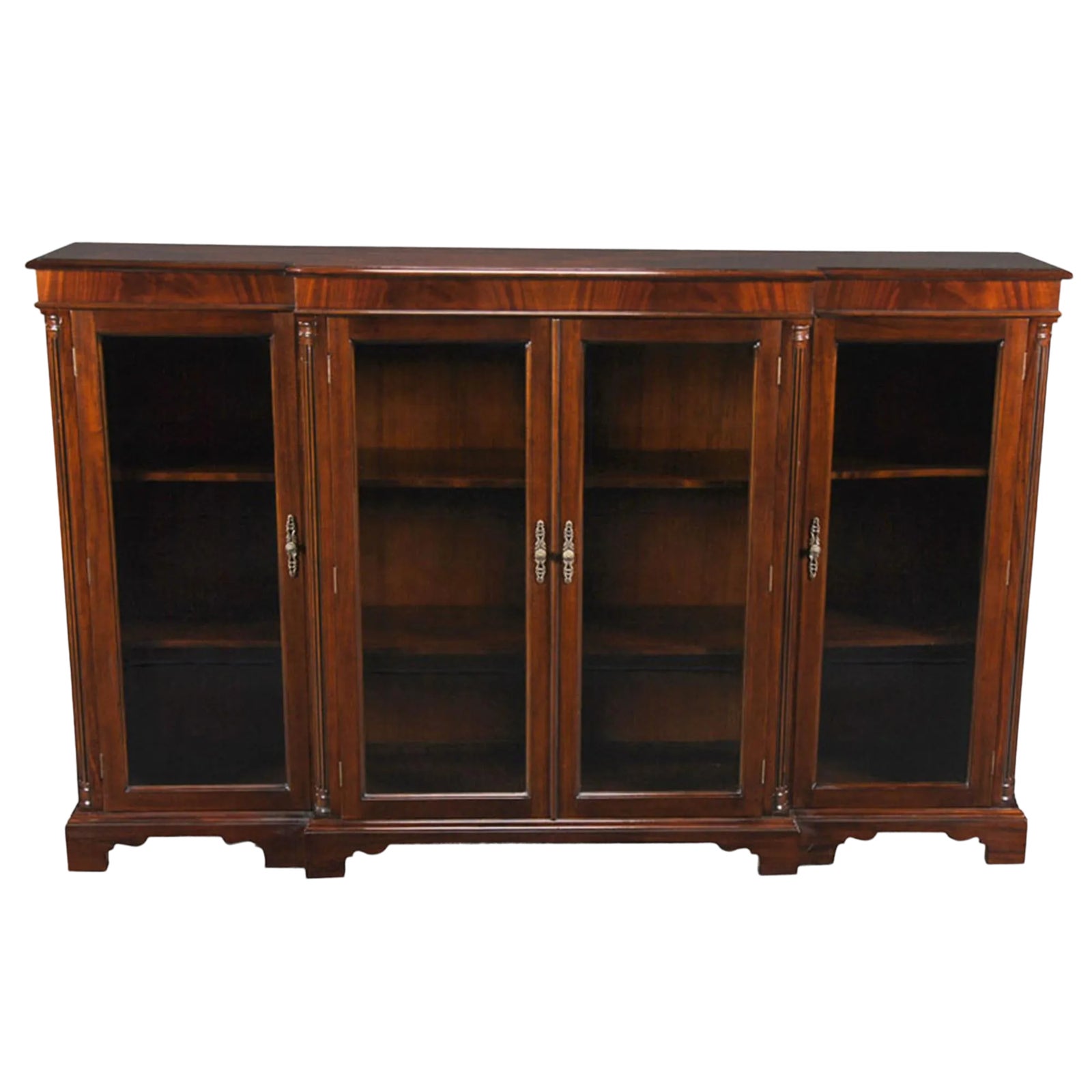 Four Door Bookcase | Chairish