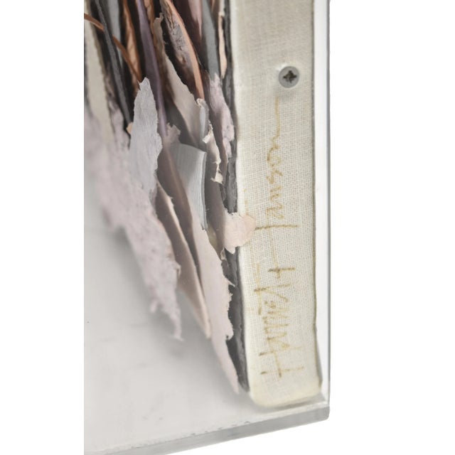 Vintage Mixed Media Handmade Paper Sculpture by Harriet Hanson | Chairish