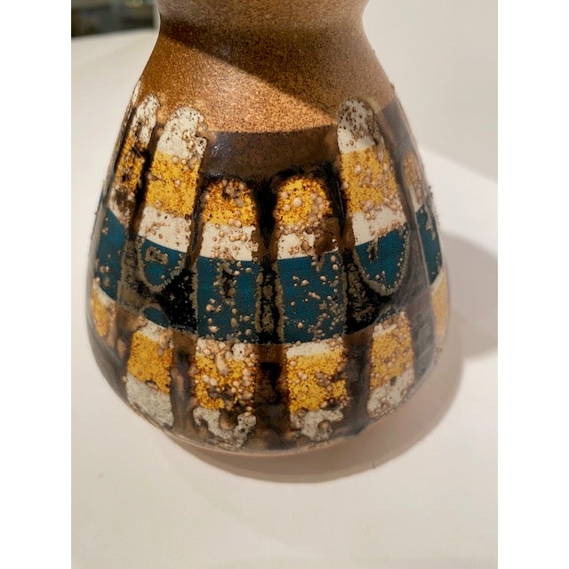 Vintage Mid 20th Century Lapid Pottery Works Vase | Chairish