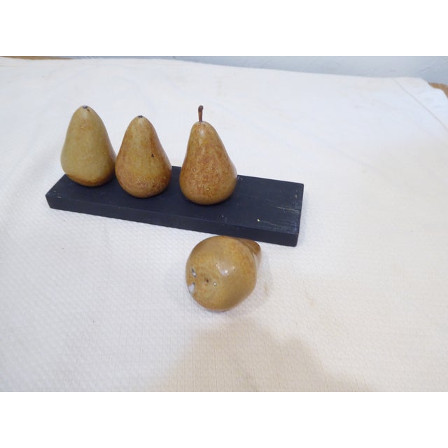 Vintage Ceramic Pears | Chairish