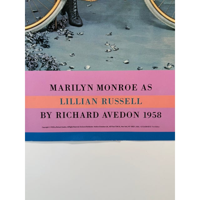 Marilyn Monroe as Lillian Russell - Richard Avedon 1958 First Edition ...