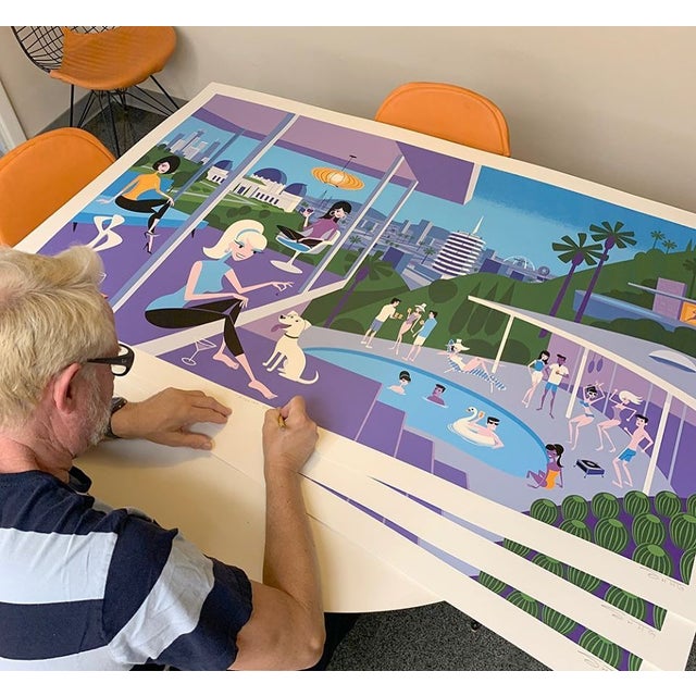 Shag the Artist (Josh Agle) 19 Color Serigraph Largest Shag to Date ...