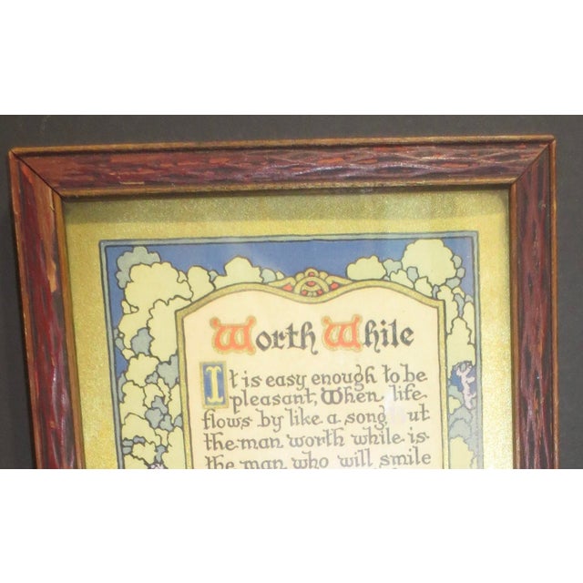 Art Deco Art Print Called Worthwhile | Chairish