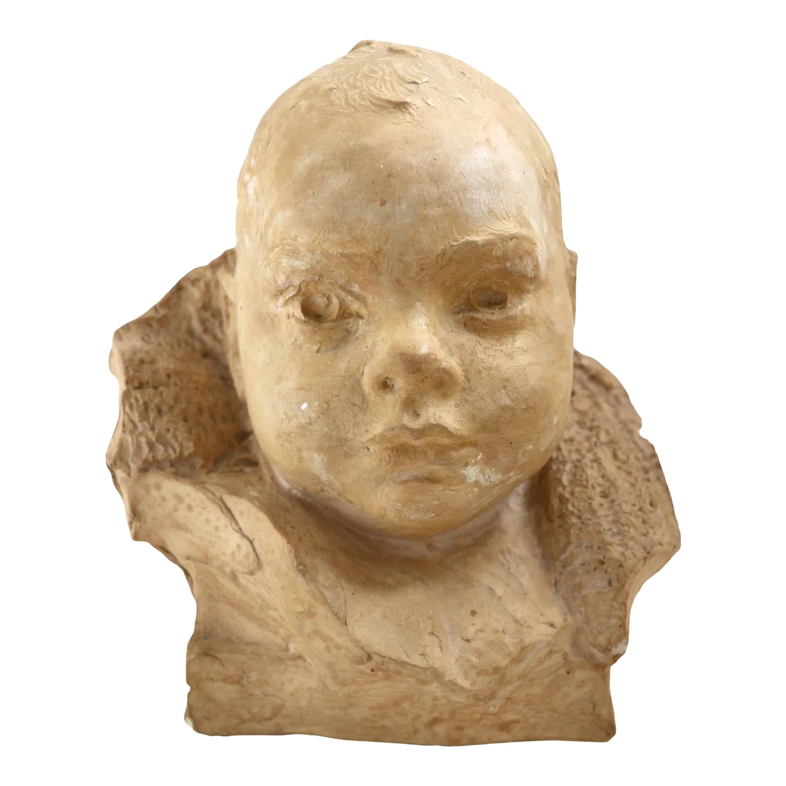 Child Bust Sculpture | Chairish