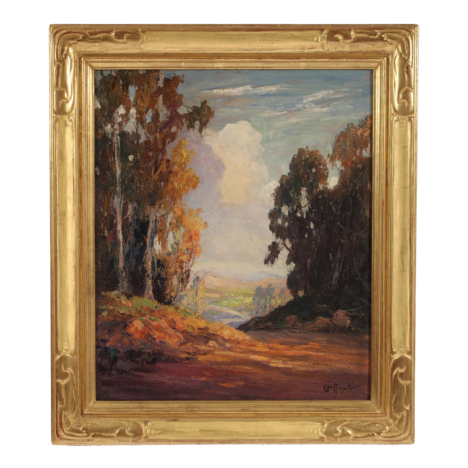 California Landscape Painting by Geoffrey Holt (1882-1977 | Chairish