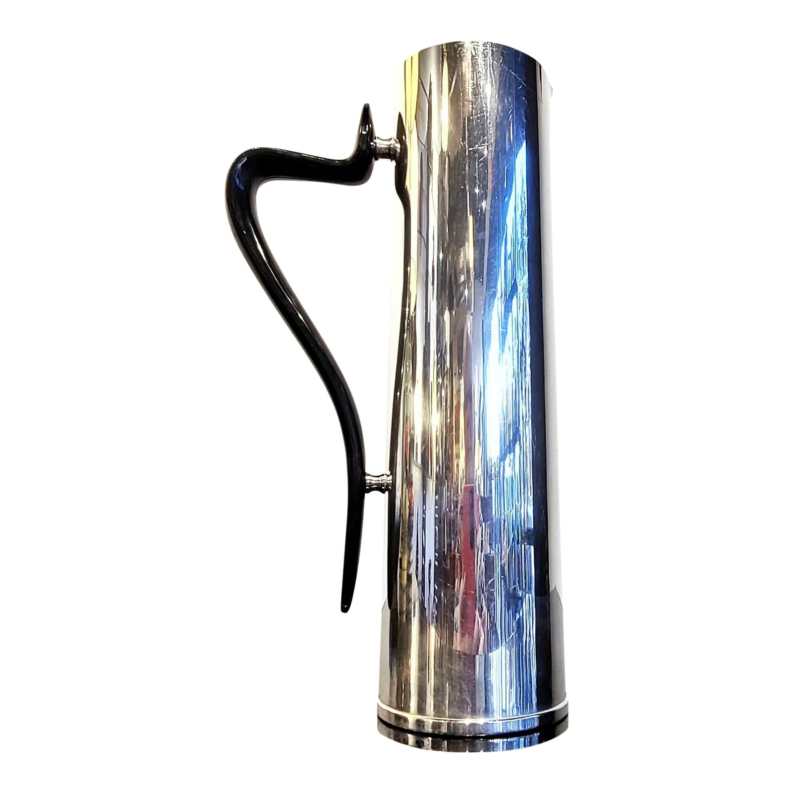 Donald Colflesh Silverplate Martini Pitcher for Gorham | Chairish
