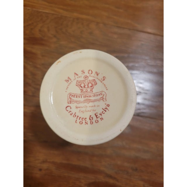 Vintage Mason's Crabtree and Evelyn Soap Dish and Toothbrush Holder - 2 ...
