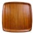 Mid Century Modern Japanese Teak & Black Lacquer "Contempo" Serving ...