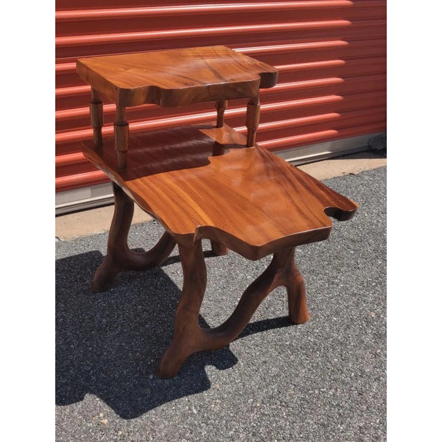 Mid 20th Century Vintage Live-Edge Tables - Set of 3 | Chairish